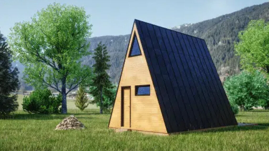 Rekreační chata do 25m2 A FRAME SUMA 6x4m - Zahradní domky - SYKI